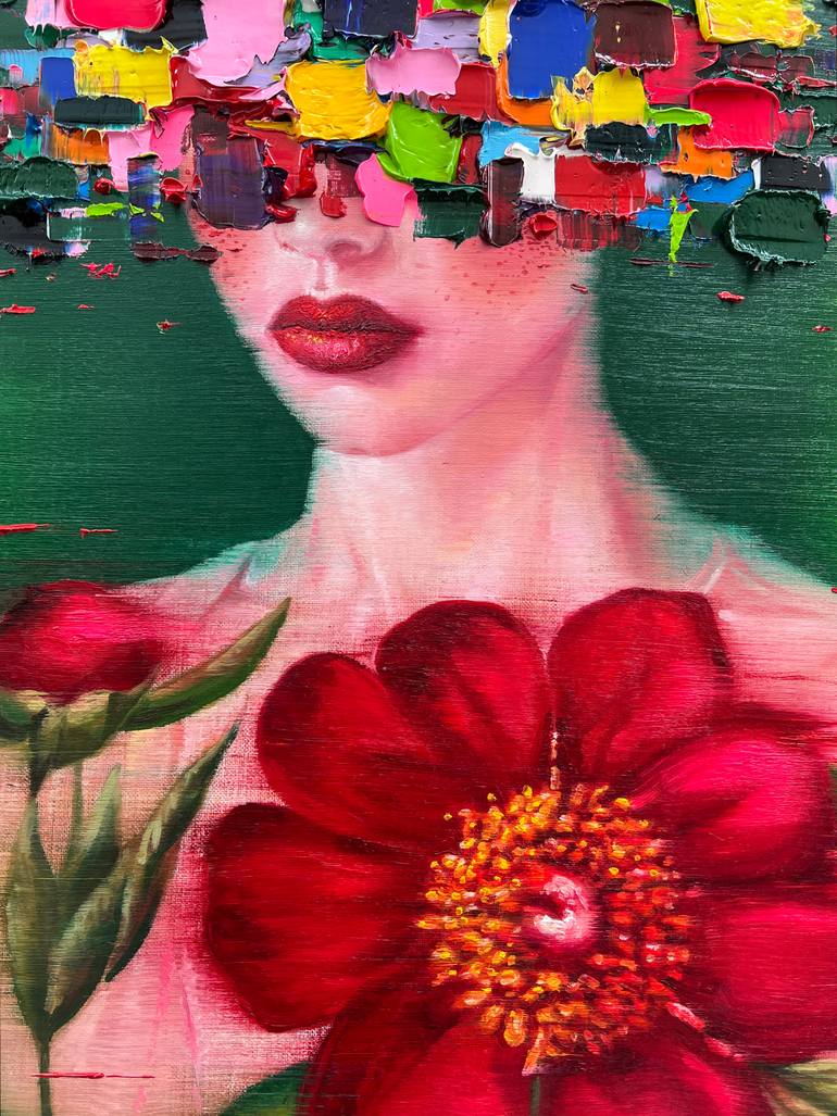 image-face(model) Painting by GyoBeom An | Saatchi Art