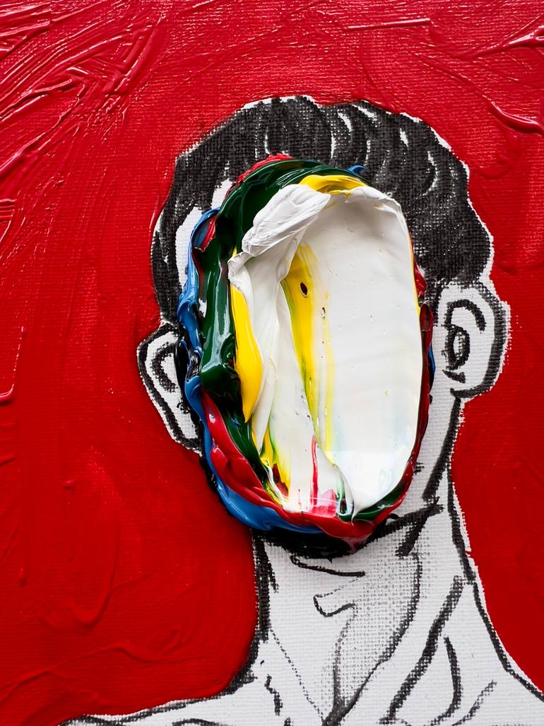 face(two women in bikinis) Painting by Gyobeom An | Saatchi Art