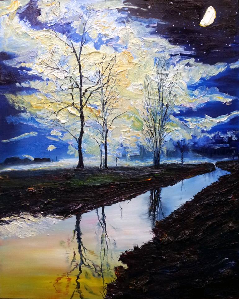 image-dawn Painting by Gyobeom An | Saatchi Art