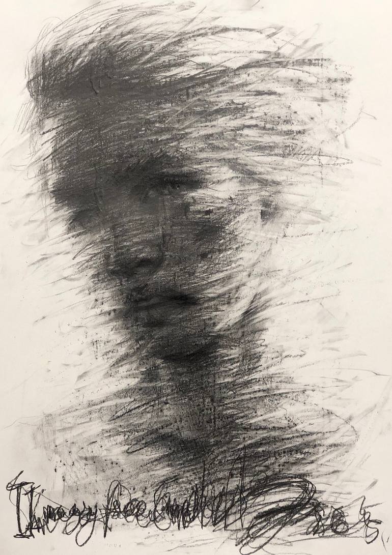 image-face(model) Drawing by Gyobeom An | Saatchi Art