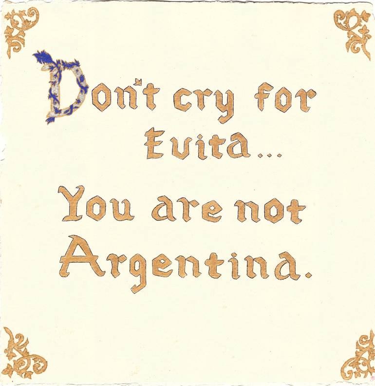 Don't Cry Painting by Jade Angeles Fitton | Saatchi Art