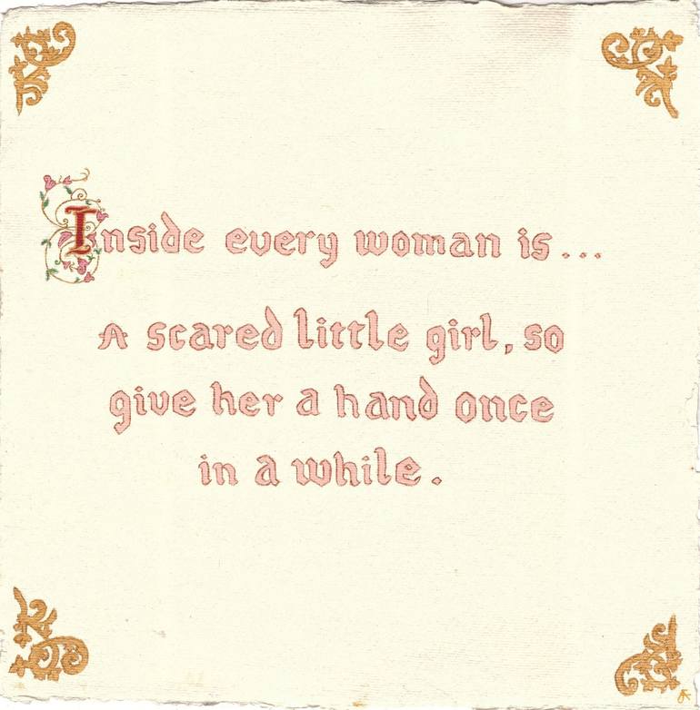 Inside Every Woman ... Painting by Jade Angeles Fitton | Saatchi Art