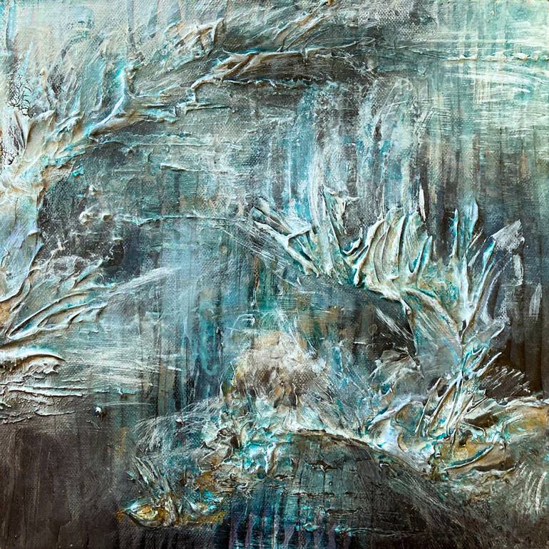 Abstract Ocean Landscape Painting