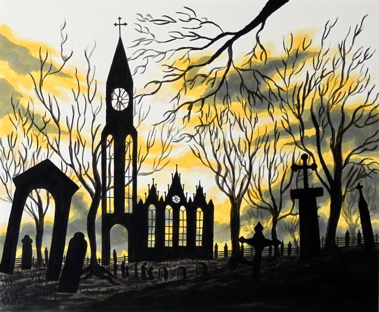 Loss Drawing by Gabriel Cajina | Saatchi Art