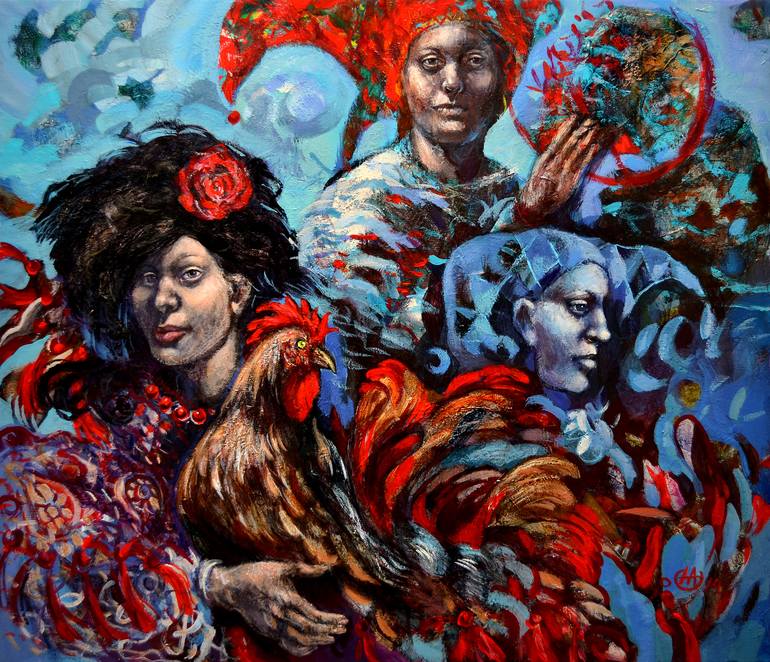 Romany Painting by Natalia Stefanova | Saatchi Art