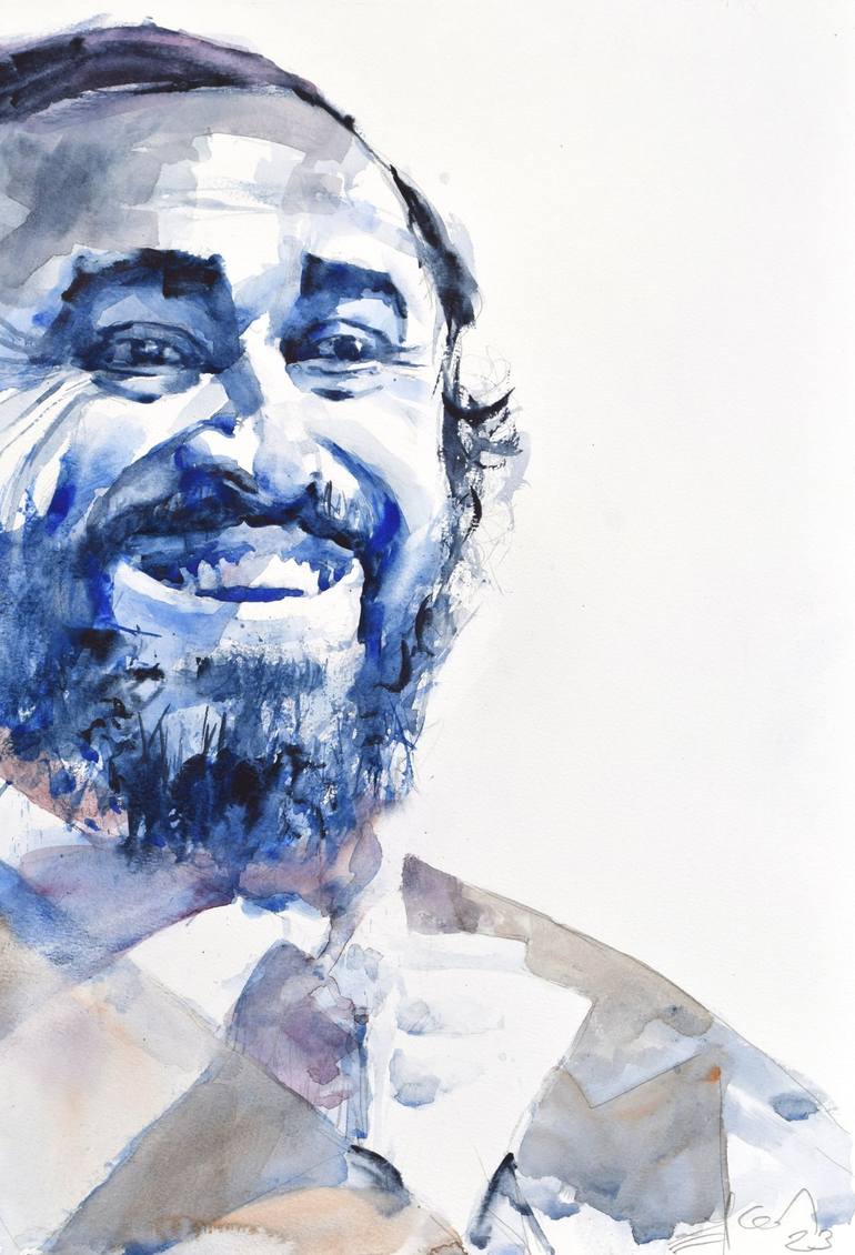 Luciano 2 Painting by Goran Žigolić | Saatchi Art