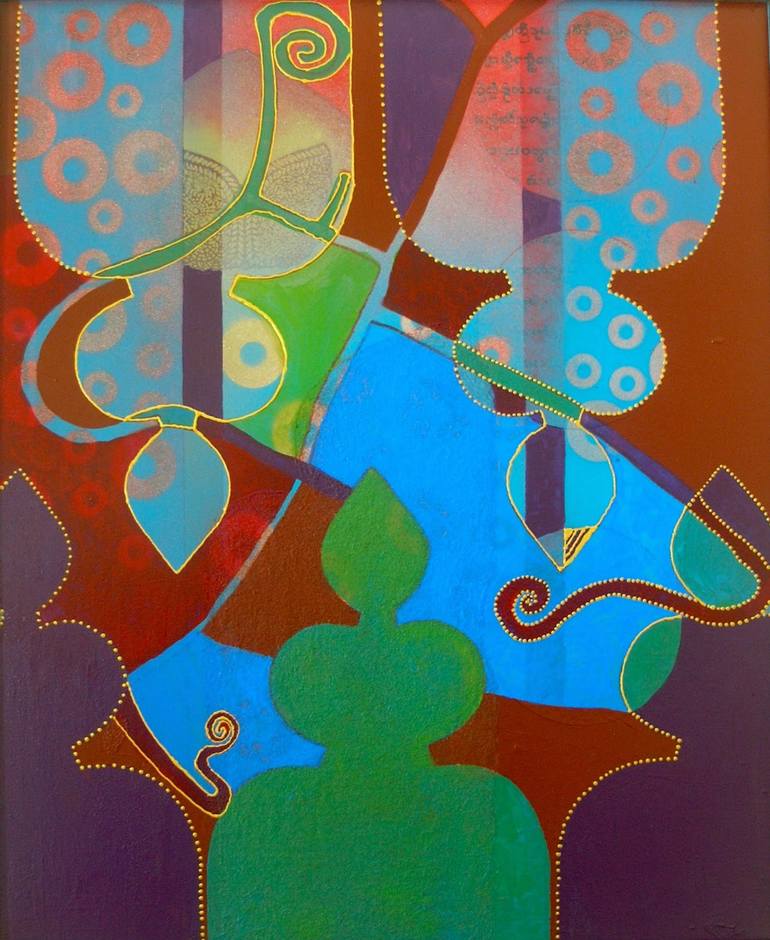 Baju Baju Painting by Janet Fernando A Howell | Saatchi Art