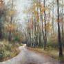 Long and Winding Road Painting by Tracey Lane | Saatchi Art