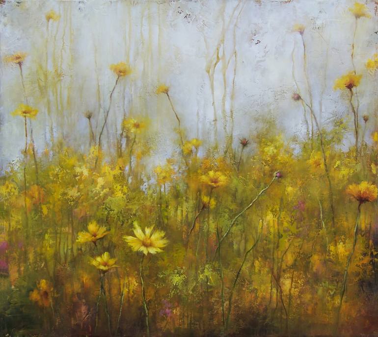 What Grows Wild IV Painting by Tracey Lane | Saatchi Art