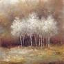 Trees Dreaming in White Painting by Tracey Lane | Saatchi Art