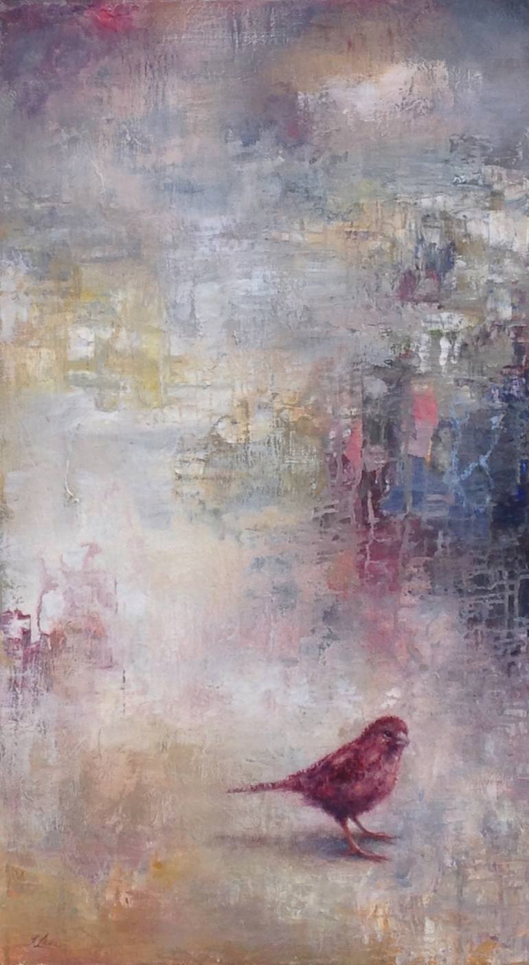 Soft Landing Painting by Tracey Lane | Saatchi Art