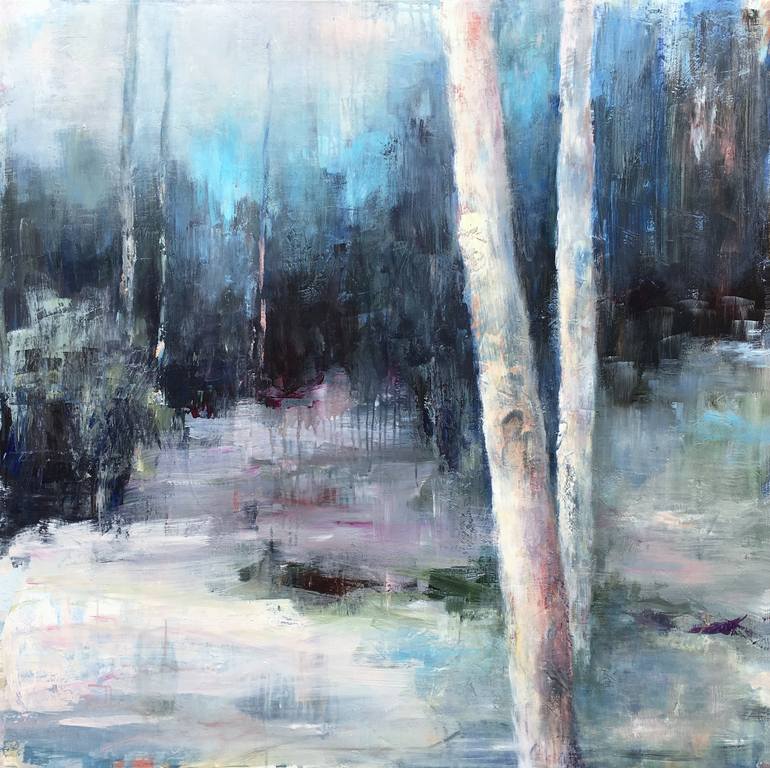 Winter is Coming Painting by Tracey Lane | Saatchi Art