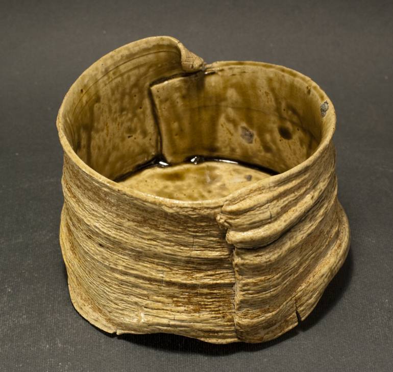Lava & Ash chawan Sculpture by Paul Fryman | Saatchi Art