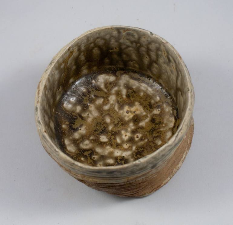 Wood fired Ash Glazed Handbuilt Chawan Lava Sculpture by Paul Fryman ...