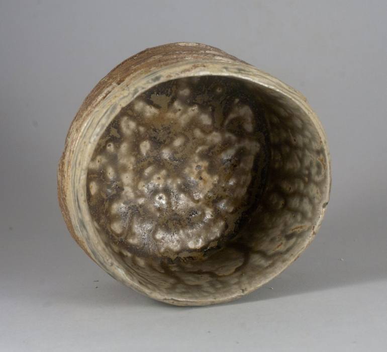 Wood fired Ash Glazed Handbuilt Chawan Lava Sculpture by Paul Fryman ...