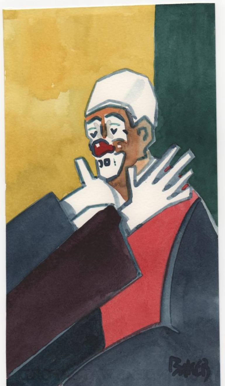 the welcome Painting by miles baker | Saatchi Art