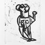 Thinking - Limited Edition of 30 Printmaking by Nicolas Luna | Saatchi Art