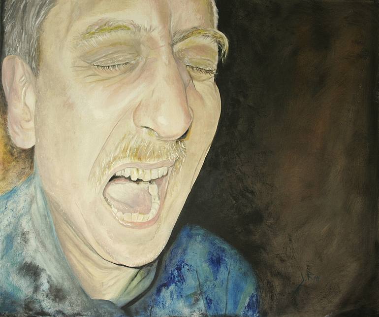 Random Drunk Guy Painting by Jodi Ray | Saatchi Art