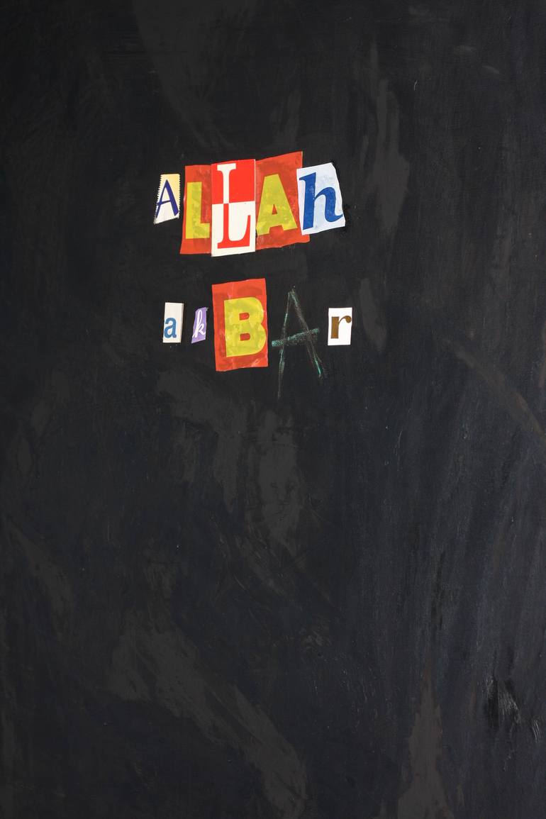 Allah Akbar! Collage by Mihaela Meral Ahmed | Saatchi Art