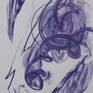 The Artist Gesture Drawing by Chris Boughton | Saatchi Art