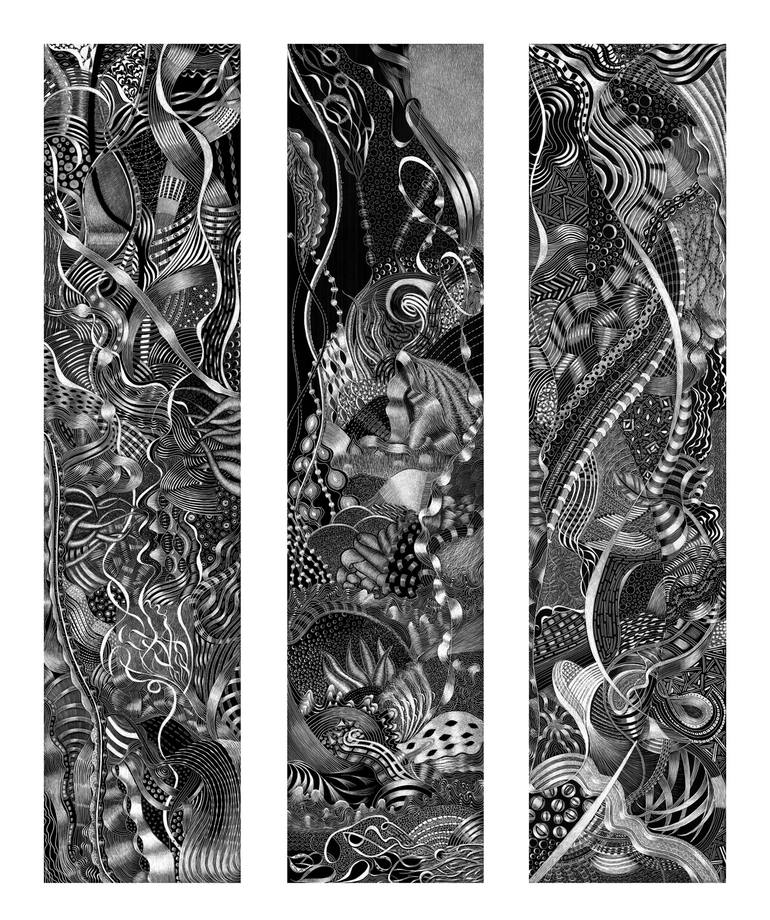 Mesmerizing Drawing by Lisa Goesling | Saatchi Art