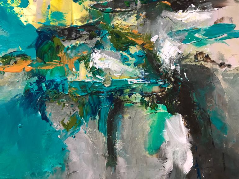 Lush Painting by Preethi Mathialagan | Saatchi Art