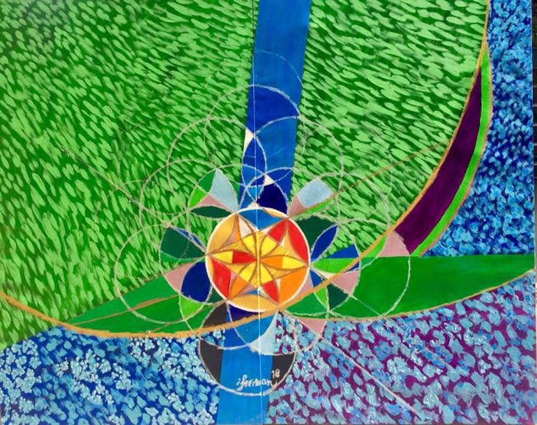 The Sabrah Painting by Israel Fraiman | Saatchi Art
