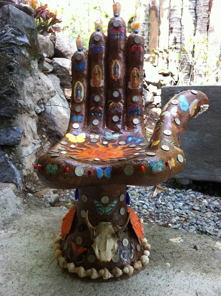 Mano Milagroso Talisman Sculpture by Zachary Selig | Saatchi Art