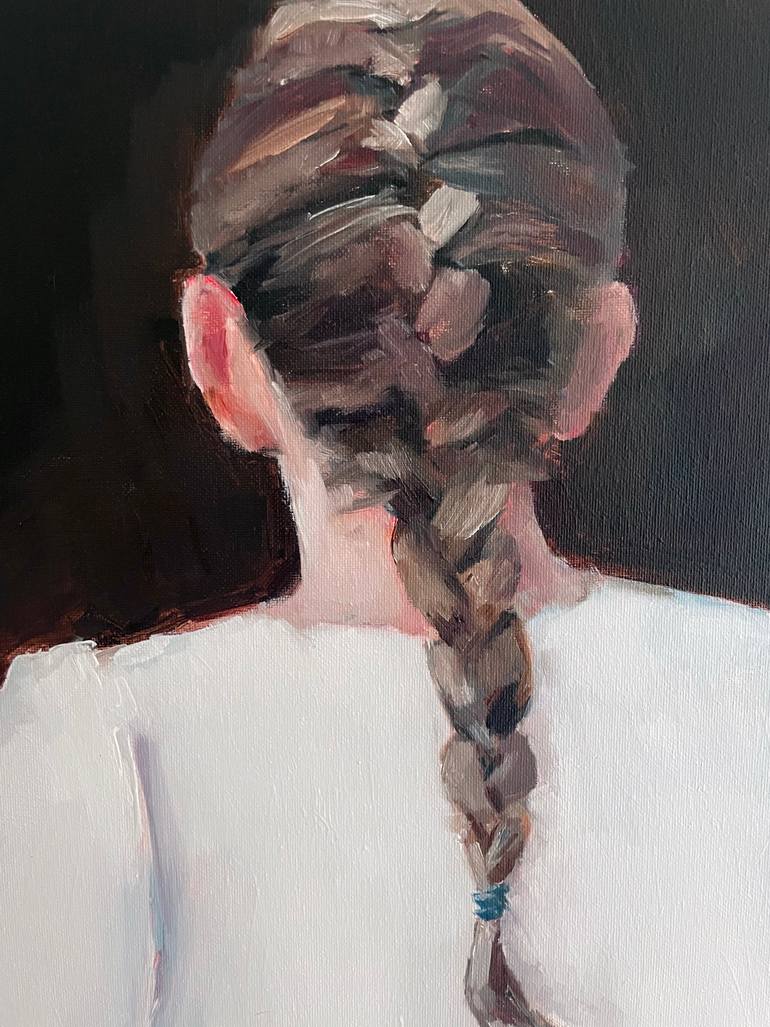braid Painting by Elina Evstig | Saatchi Art
