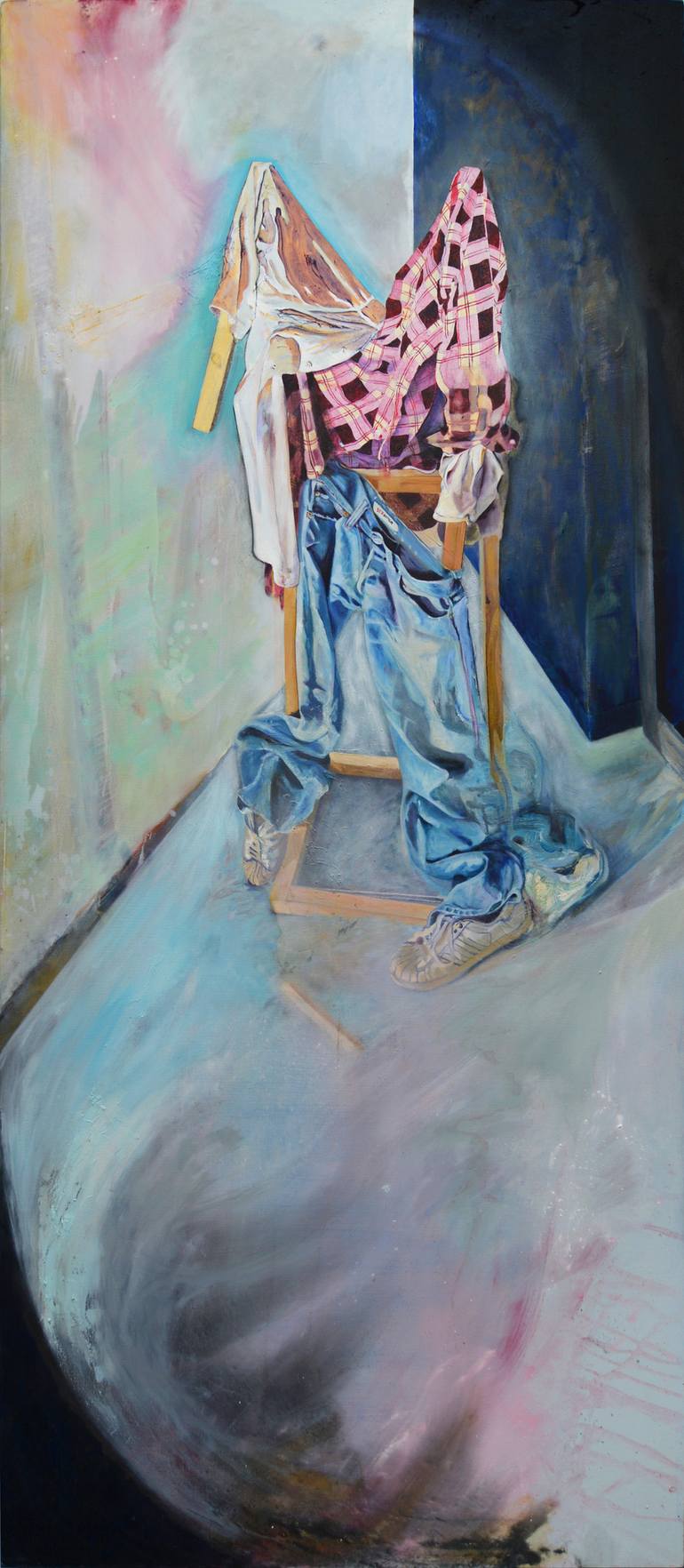 Self-Portrait as Still-Life Painting by Eifion Sven-Myer | Saatchi Art