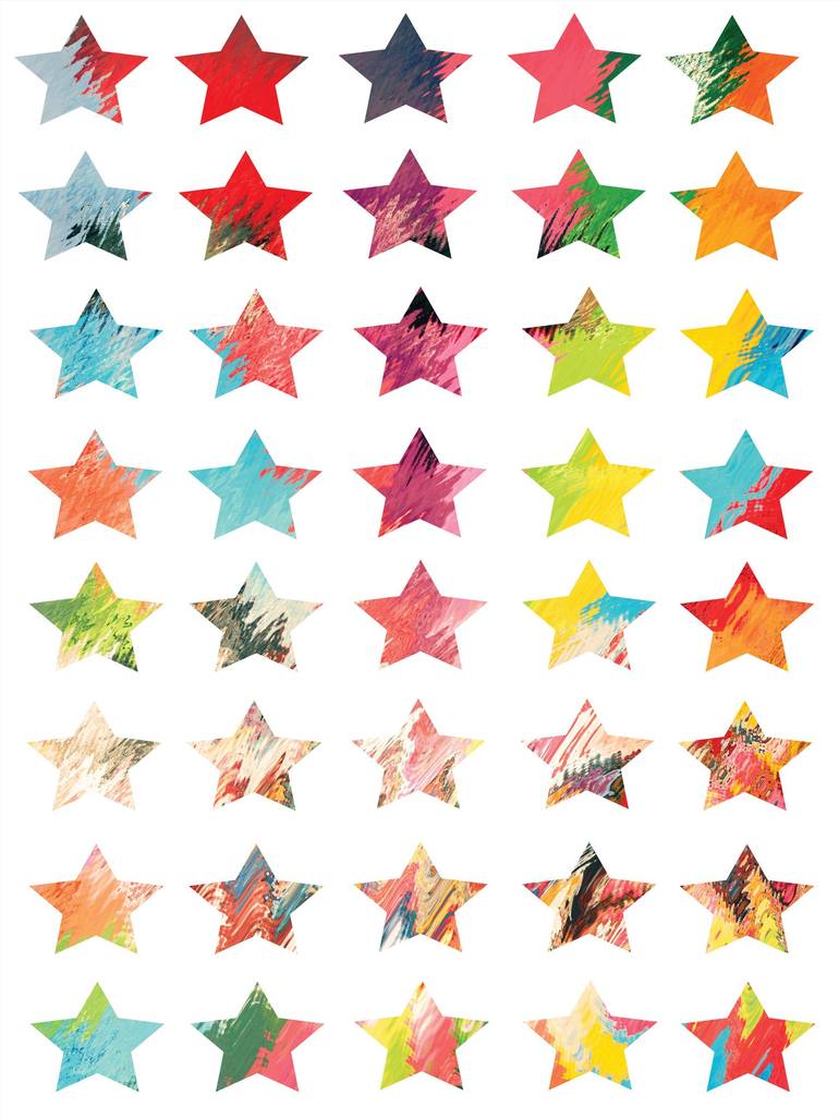 Stars Aligned Drawing by Travis Felder | Saatchi Art