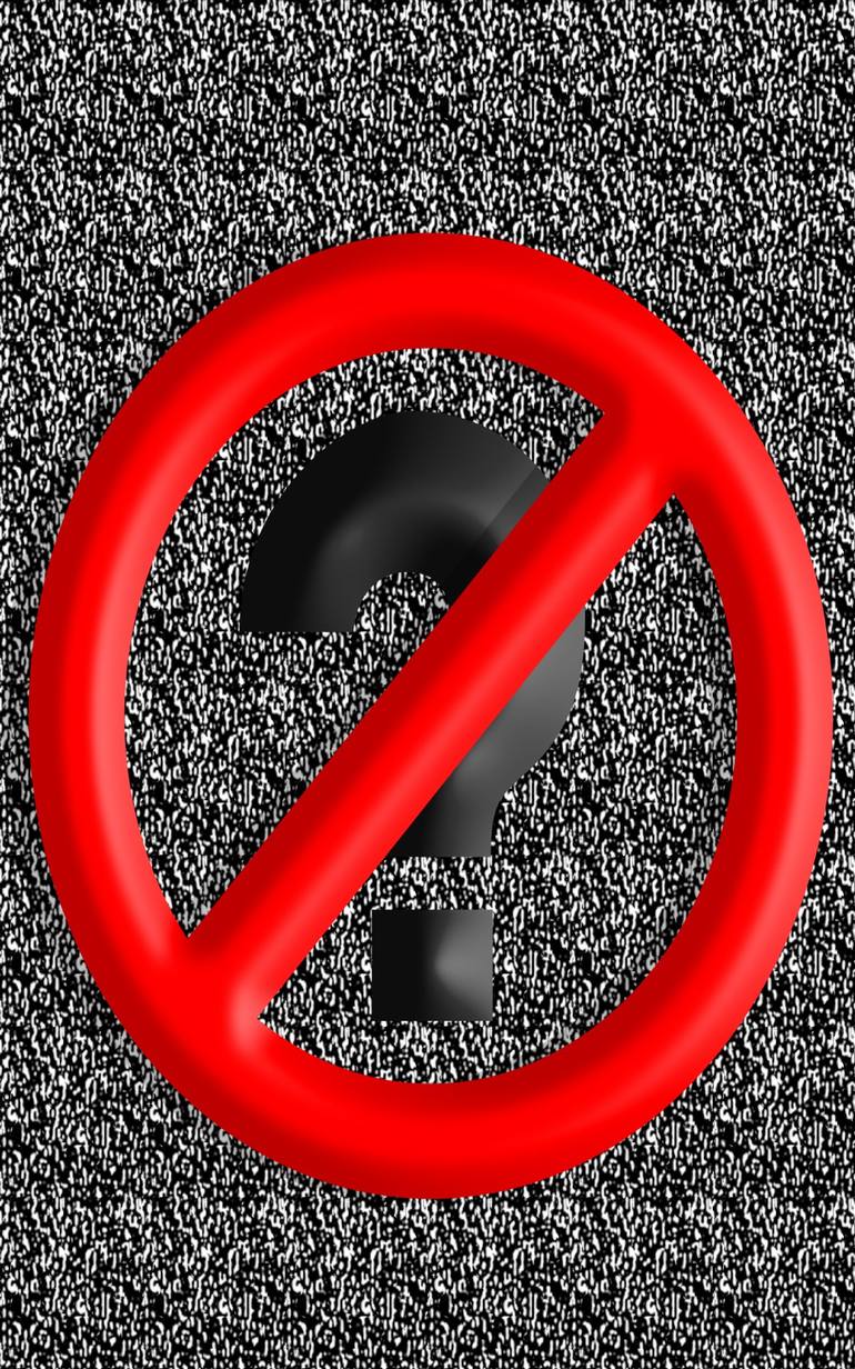 No Questions Drawing by Travis Felder | Saatchi Art