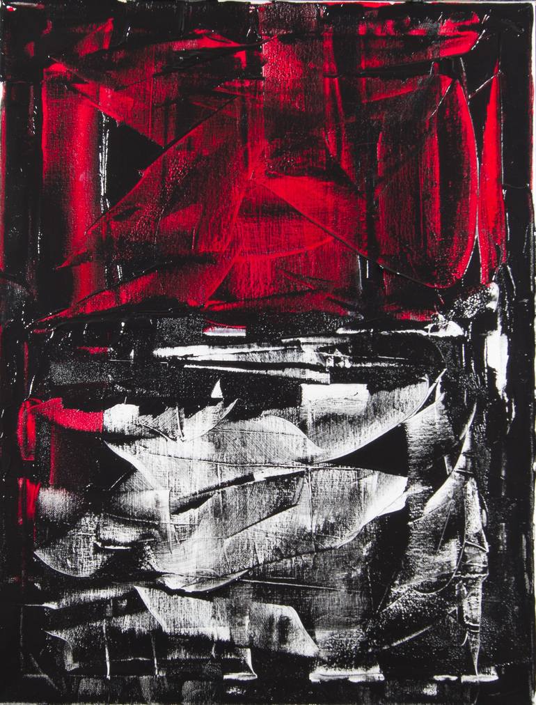 Diver Down Painting by Alex Vander | Saatchi Art