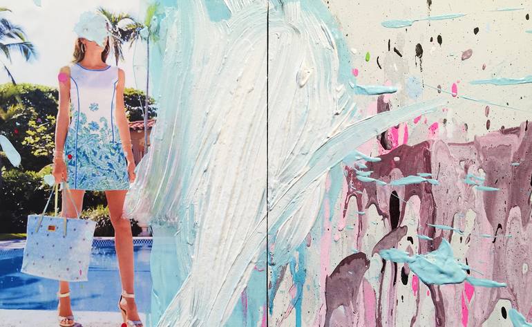 LILLY N ME Painting by Chuck Hipsher | Saatchi Art
