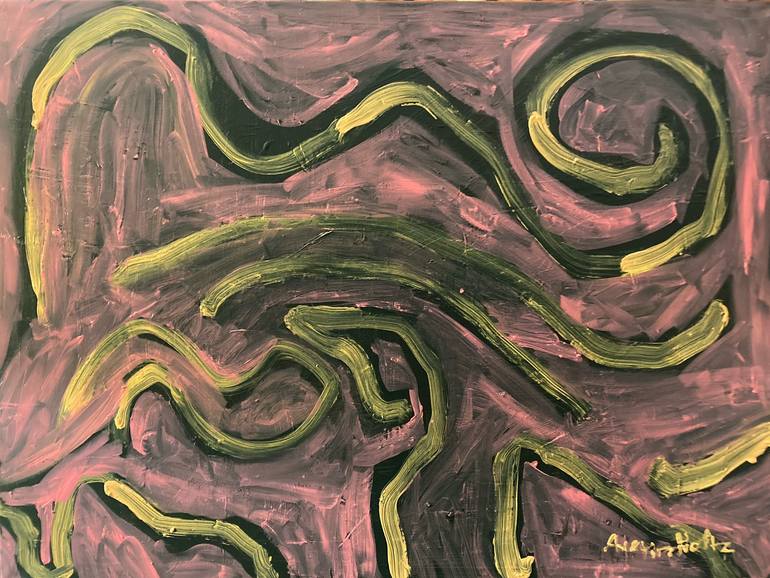 Free Flow Painting by Austin Noftz | Saatchi Art