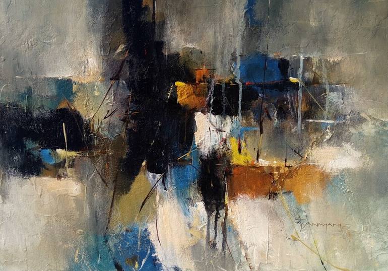 Image of manang Painting by Gyanmani Ray | Saatchi Art