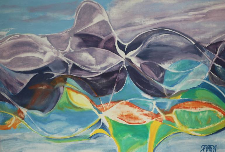 Abstract Painting by Attila Nagy | Saatchi Art