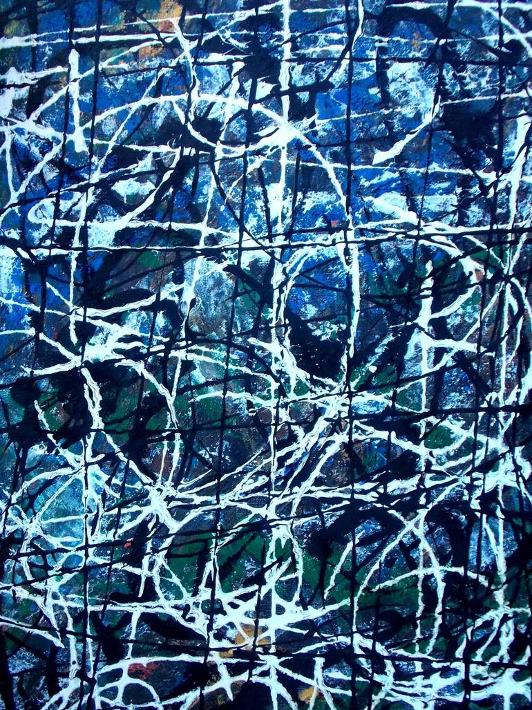 The Ice rink Painting by Aleksandra Lewis | Saatchi Art