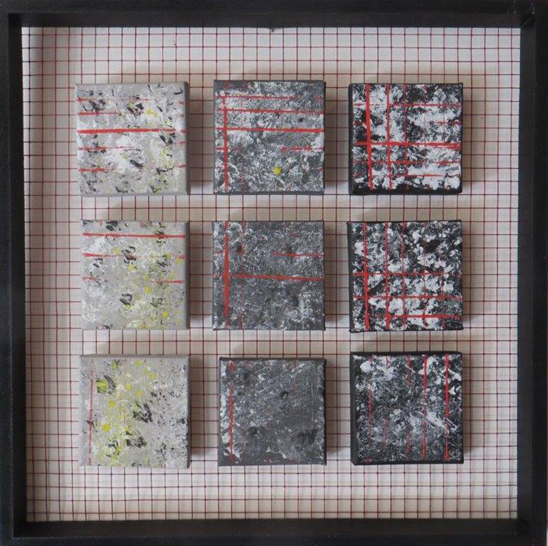 Le fil Rouge Painting by bockstael emmanuel | Saatchi Art