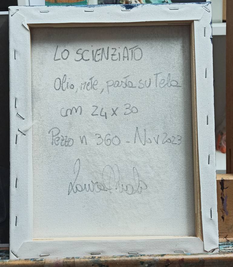 the scient Painting by Laura Muolo | Saatchi Art