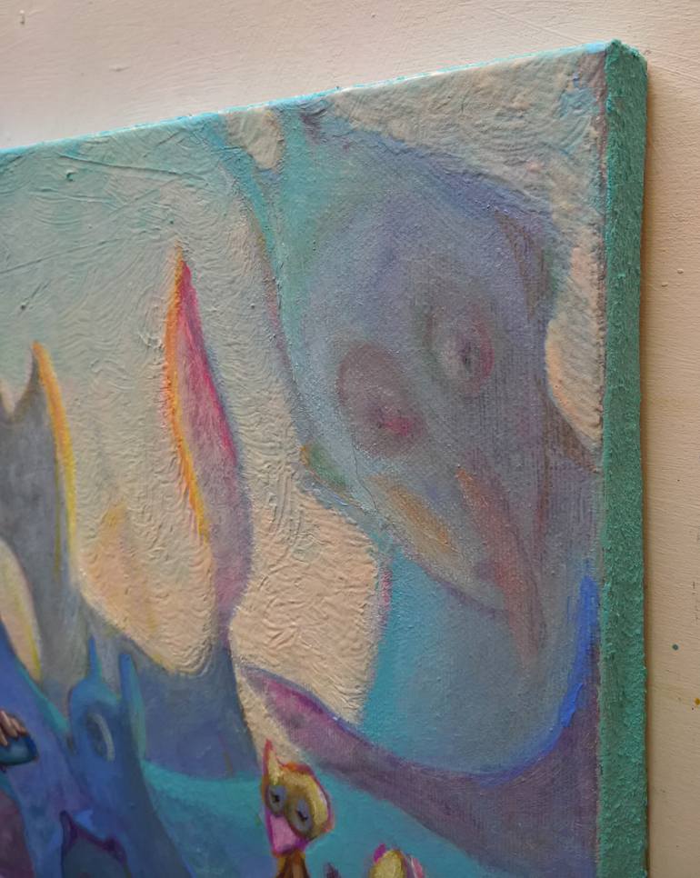 RAVIOLI TOYS Painting by Carlo Salomoni | Saatchi Art