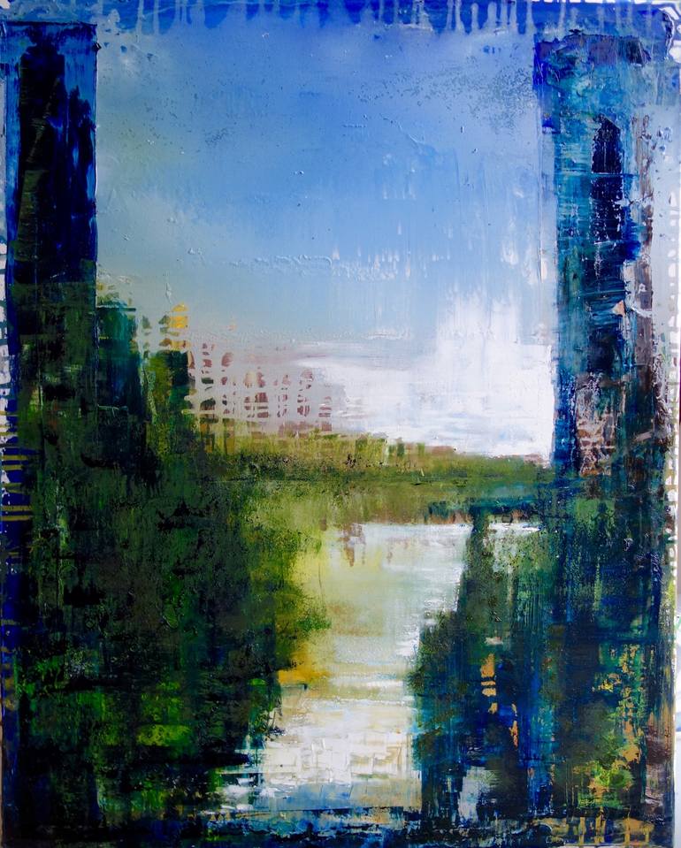 Ingenium point Painting by David Hilton | Saatchi Art