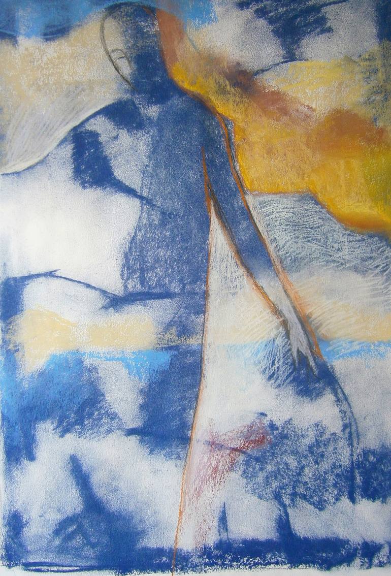 'Gallivanting 17th Century Delft Blue' Drawing by Mirthe Sleper ...