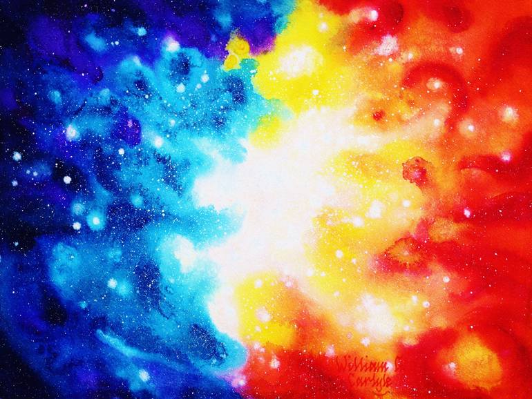 Starlight Painting by William Carlyle | Saatchi Art