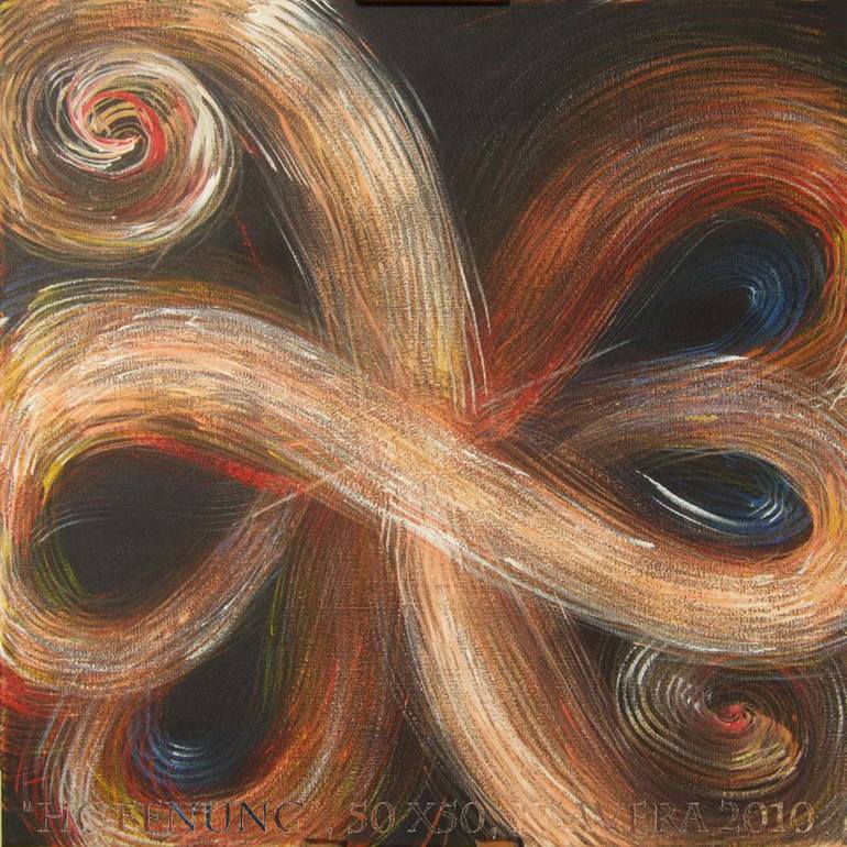 black painting original abstract art Painting by Ksavera Art | Saatchi Art