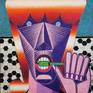 Woman with toothbrush Painting by Juergen Grewe | Saatchi Art