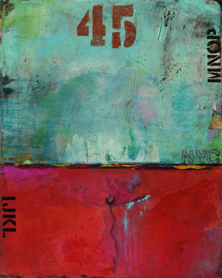 NYC 45 Painting by ati sedgwick | Saatchi Art