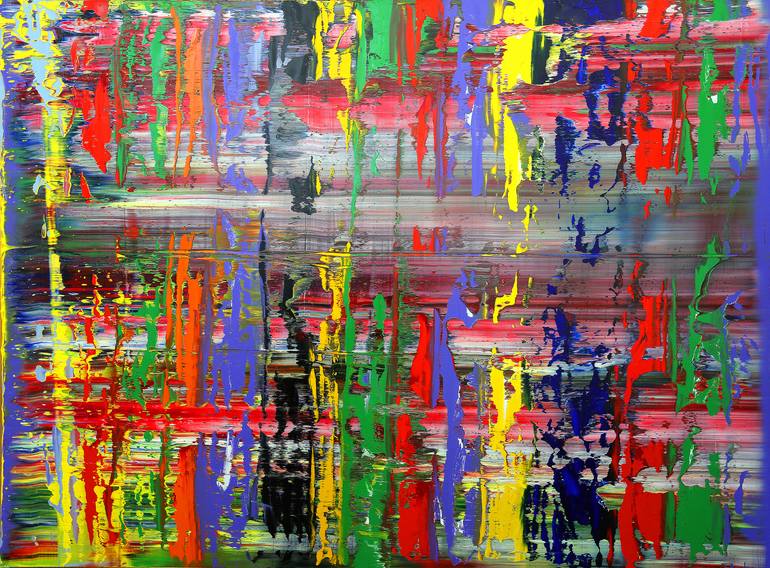 Shifting Colours Painting by Samuel Sotiega | Saatchi Art