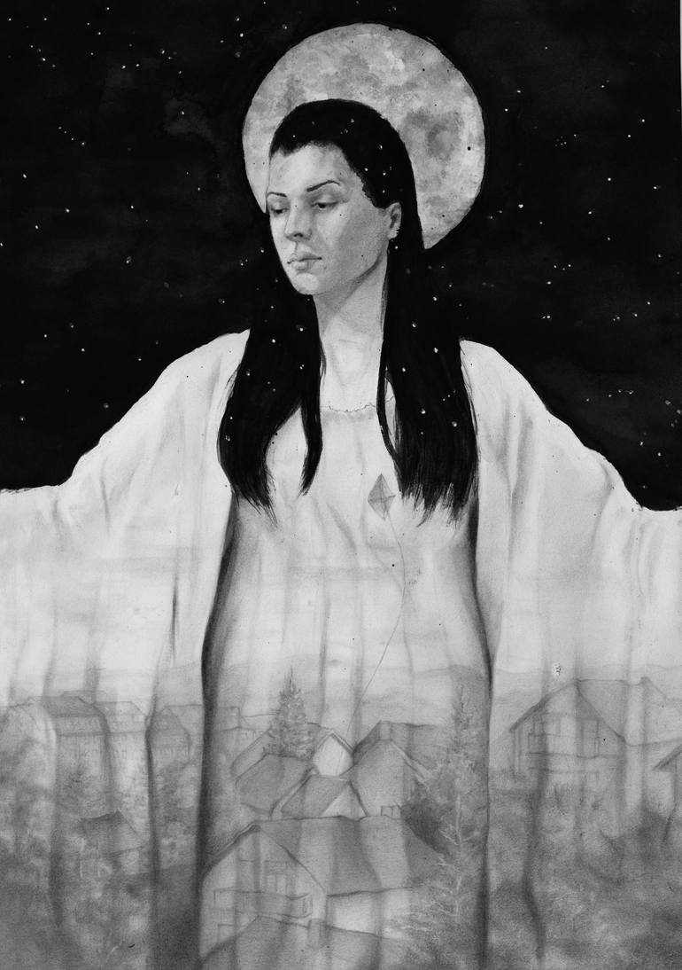 Everywhere Drawing by Aleksandra Devic | Saatchi Art