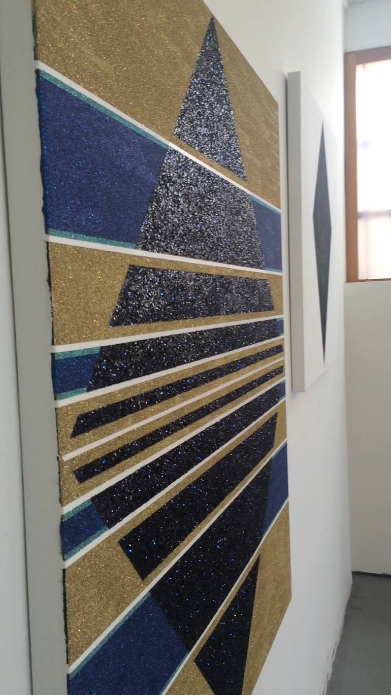 Blue Diamond #2 Painting by Kelly Brumfield-Woods | Saatchi Art